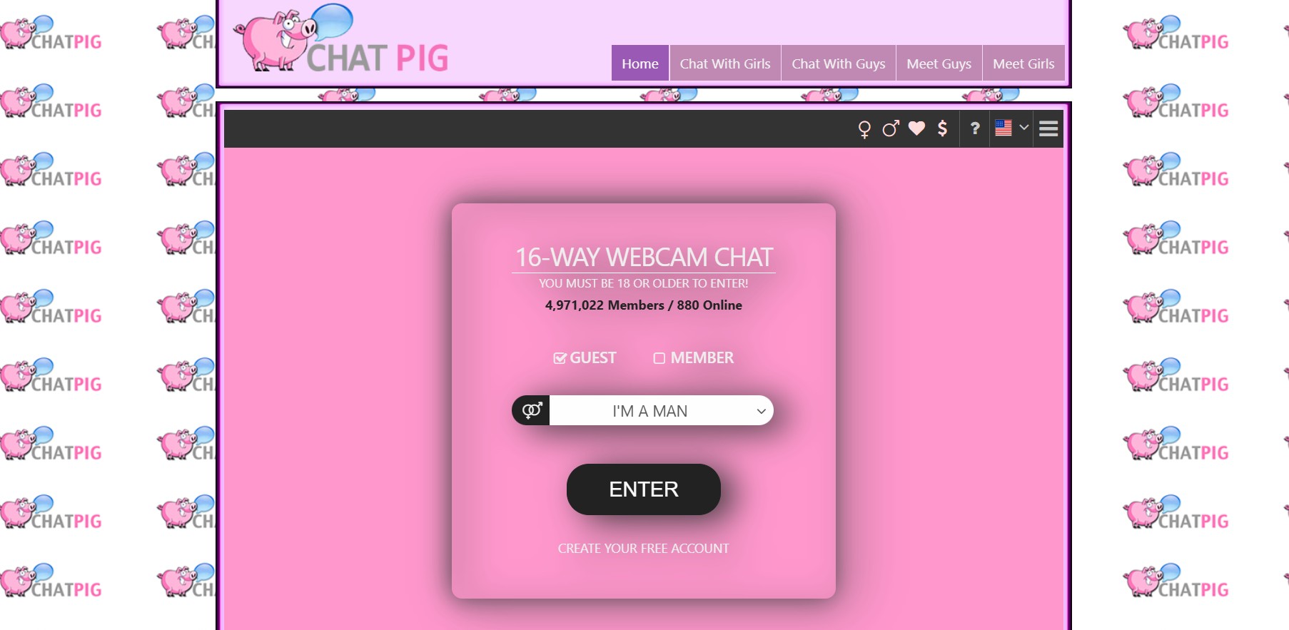 ChatPig: Where Free Adult Video Chat Meets Adult Cam Fun